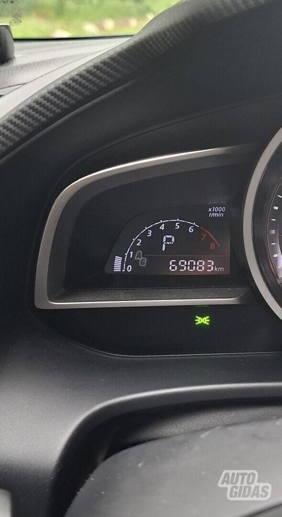 Grey Mazda 3 2014 in Vilnius, with an engine capacity of 2.00 L and mileage of 69 thousand km for 6000 €, photo 18 on AUTOMOTO.COM.LV
