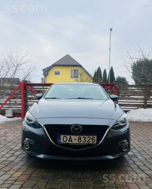 Grey Mazda 3 2014 in Riga, with an engine capacity of 2.20 L and mileage of 180 thousand km for 8790 €, photo 5 on AUTOMOTO.COM.LV