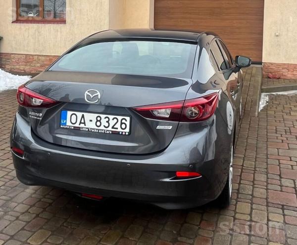 Grey Mazda 3 2014 in Riga, with an engine capacity of 2.20 L and mileage of 180 thousand km for 8790 €, photo 5 on AUTOMOTO.COM.LV