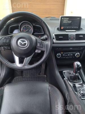 Grey Mazda 3 2014 in Riga, with an engine capacity of 2.20 L and mileage of 180 thousand km for 8790 €, photo 9 on AUTOMOTO.COM.LV