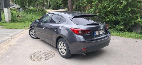 Grey Mazda 3 2014 in Vilnius, with an engine capacity of 2.00 L and mileage of 69 thousand km for 5990 €, photo 6 on AUTOMOTO.COM.LV