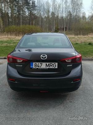 Grey Mazda 3 2017 in Tallinn, with an engine capacity of 2.00 L and mileage of 76 thousand km for 11990 €, photo 5 on AUTOMOTO.COM.LV