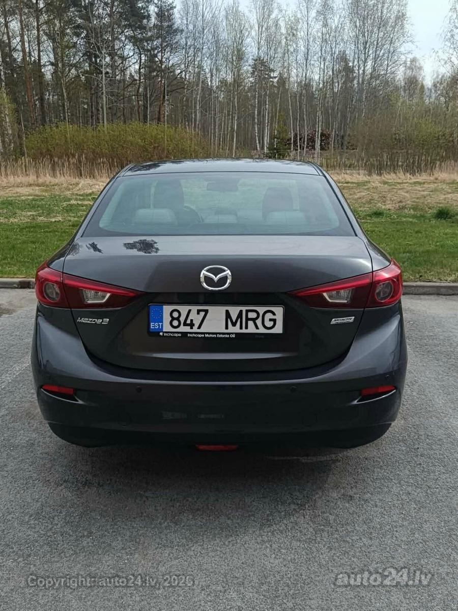 Grey Mazda 3 2017 in Tallinn, with an engine capacity of 2.00 L and mileage of 76 thousand km for 11990 €, photo 5 on AUTOMOTO.COM.LV