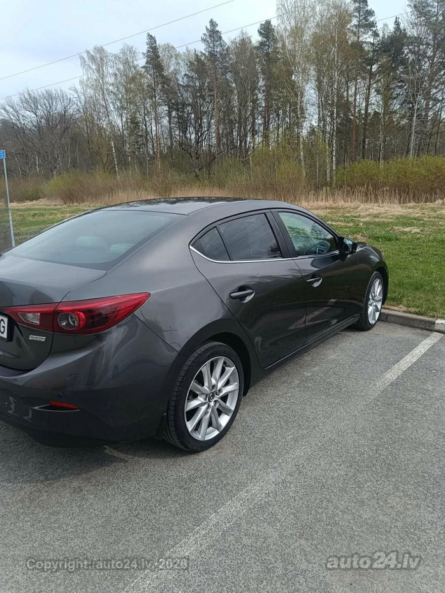 Grey Mazda 3 2017 in Tallinn, with an engine capacity of 2.00 L and mileage of 76 thousand km for 11990 €, photo 6 on AUTOMOTO.COM.LV