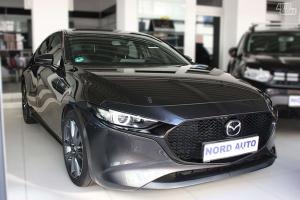 Grey Mazda 3 2019 in Kaunas, with an engine capacity of 2.00 L and mileage of 45 thousand km for 22112 €, photo 4 on AUTOMOTO.COM.LV