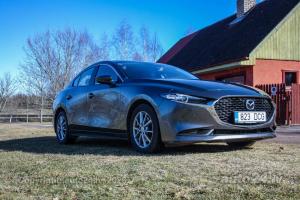 Grey Mazda 3 2019 in Viljandi, with an engine capacity of 2.00 L and mileage of 81 thousand km for 16900 €, photo 6 on AUTOMOTO.COM.LV