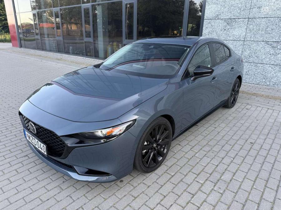 Grey Mazda 3 2023 in Klaipeda, with an engine capacity of 2.49 L and mileage of 23 thousand km for 16900 €, photo 5 on AUTOMOTO.COM.LV
