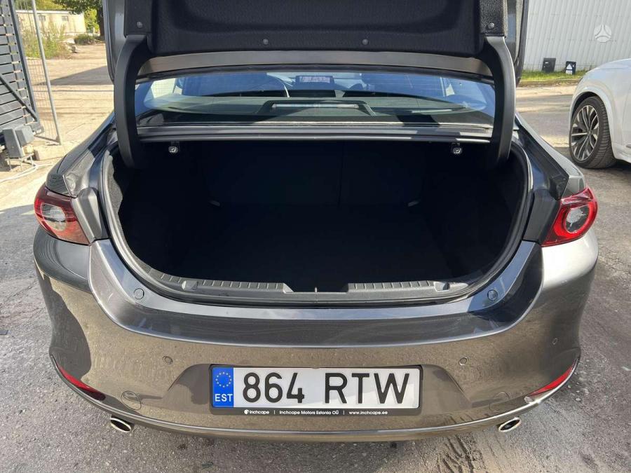 Pelēks Mazda 3 2026 Kauņa, ar dzinēja tilpumu 2.49 L un nobraukumu 3 tūkst. km par 13900 €, foto 12 vietnē AUTOMOTO.COM.LV