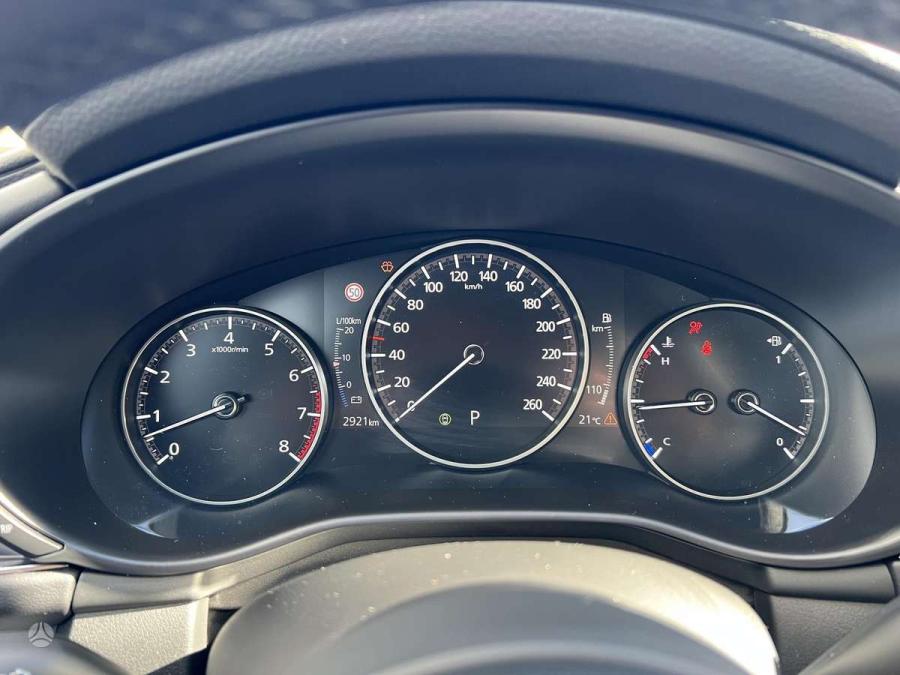 Pelēks Mazda 3 2026 Kauņa, ar dzinēja tilpumu 2.49 L un nobraukumu 3 tūkst. km par 13900 €, foto 39 vietnē AUTOMOTO.COM.LV