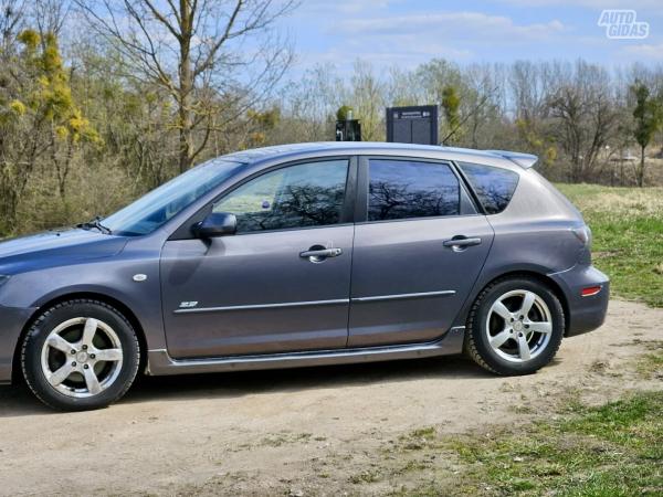 Pelēks Mazda 3 2008 Kauņa, ar dzinēja tilpumu 2.30 L un nobraukumu 103 tūkst. km par 1600 €, foto 2 vietnē AUTOMOTO.COM.LV