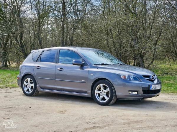 Pelēks Mazda 3 2008 Kauņa, ar dzinēja tilpumu 2.30 L un nobraukumu 103 tūkst. km par 1600 €, foto 3 vietnē AUTOMOTO.COM.LV
