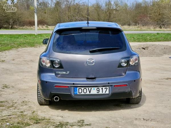 Pelēks Mazda 3 2008 Kauņa, ar dzinēja tilpumu 2.30 L un nobraukumu 103 tūkst. km par 1600 €, foto 6 vietnē AUTOMOTO.COM.LV