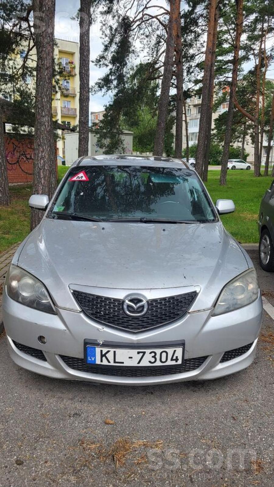 Mazda 3 2004 in Riga, with an engine capacity of 1.60 L and mileage of 238 thousand km for 350 €, photo 1 on AUTOMOTO.COM.LV