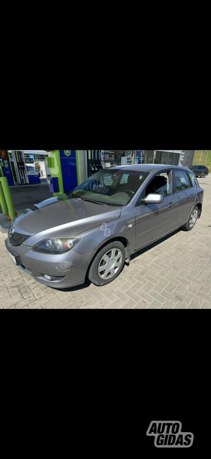 Mazda 3 2004 Viļņa, ar dzinēja tilpumu 1.60 L un nobraukumu 220 tūkst. km par 325 €, foto 1 vietnē AUTOMOTO.COM.LV