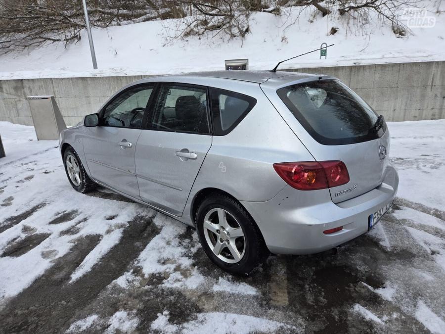 Mazda 3 2004 in Vilnius, with an engine capacity of 1.60 L and mileage of 129 thousand km for 1280 €, photo 3 on AUTOMOTO.COM.LV