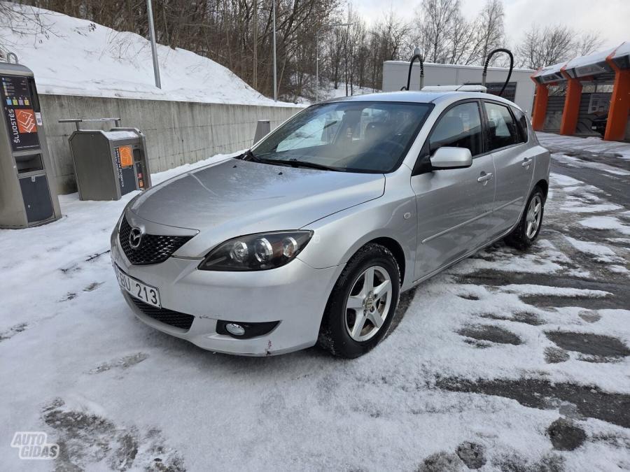Mazda 3 2004 in Vilnius, with an engine capacity of 1.60 L and mileage of 129 thousand km for 1280 €, photo 4 on AUTOMOTO.COM.LV