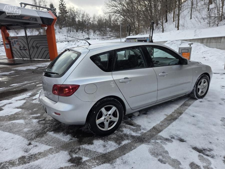 Mazda 3 2004 in Vilnius, with an engine capacity of 1.60 L and mileage of 129 thousand km for 1280 €, photo 5 on AUTOMOTO.COM.LV