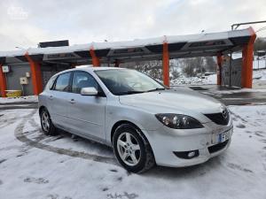 Mazda 3 2004 in Vilnius, with an engine capacity of 1.60 L and mileage of 129 thousand km for 1280 €, photo 7 on AUTOMOTO.COM.LV