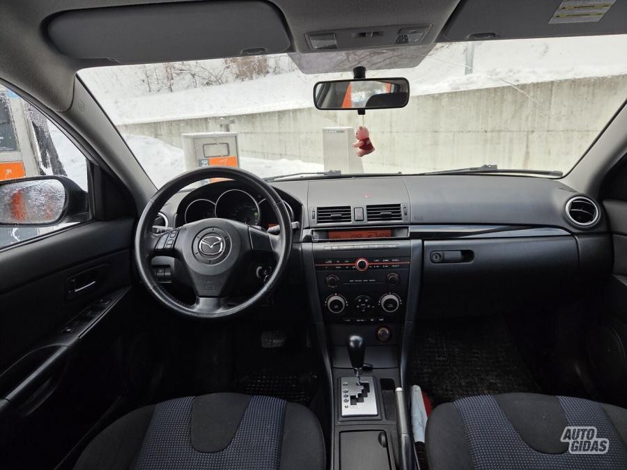 Mazda 3 2004 in Vilnius, with an engine capacity of 1.60 L and mileage of 129 thousand km for 1280 €, photo 8 on AUTOMOTO.COM.LV