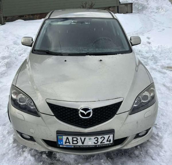 Mazda 3 2004 Viļņa, ar dzinēja tilpumu 1.60 L un nobraukumu 120 tūkst. km par 900 €, foto 3 vietnē AUTOMOTO.COM.LV