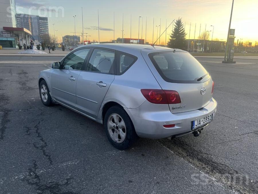 Mazda 3 2004 in Riga, with an engine capacity of 1.60 L and mileage of 136 thousand km for 1190 €, photo 6 on AUTOMOTO.COM.LV