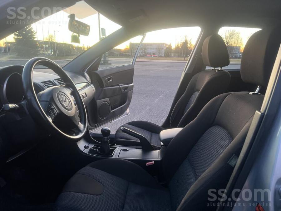 Mazda 3 2004 in Riga, with an engine capacity of 1.60 L and mileage of 136 thousand km for 1190 €, photo 10 on AUTOMOTO.COM.LV