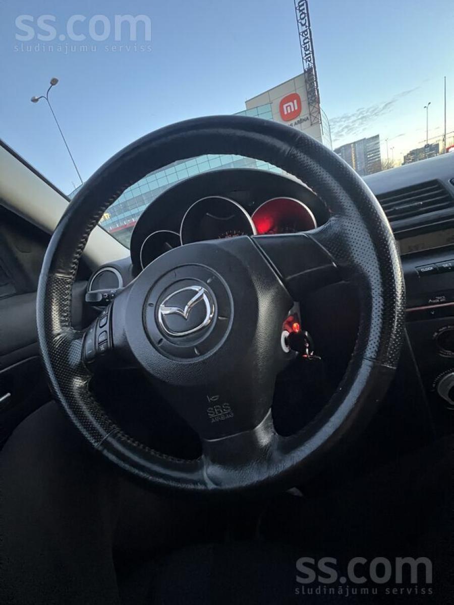 Mazda 3 2004 in Riga, with an engine capacity of 1.60 L and mileage of 136 thousand km for 1190 €, photo 12 on AUTOMOTO.COM.LV