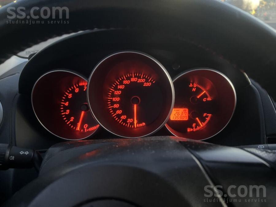 Mazda 3 2004 in Riga, with an engine capacity of 1.60 L and mileage of 136 thousand km for 1190 €, photo 18 on AUTOMOTO.COM.LV