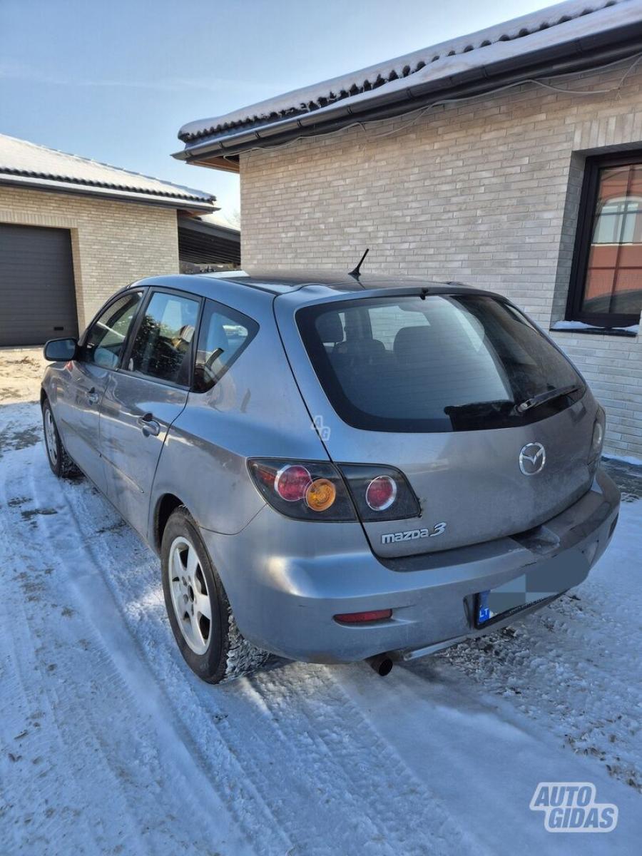 Mazda 3 2005 Kauņa, ar dzinēja tilpumu 1.60 L un nobraukumu 265 tūkst. km par 450 €, foto 3 vietnē AUTOMOTO.COM.LV