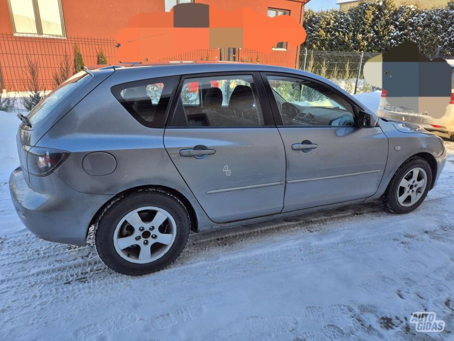 Mazda 3 2005 Kauņa, ar dzinēja tilpumu 1.60 L un nobraukumu 265 tūkst. km par 450 €, foto 4 vietnē AUTOMOTO.COM.LV