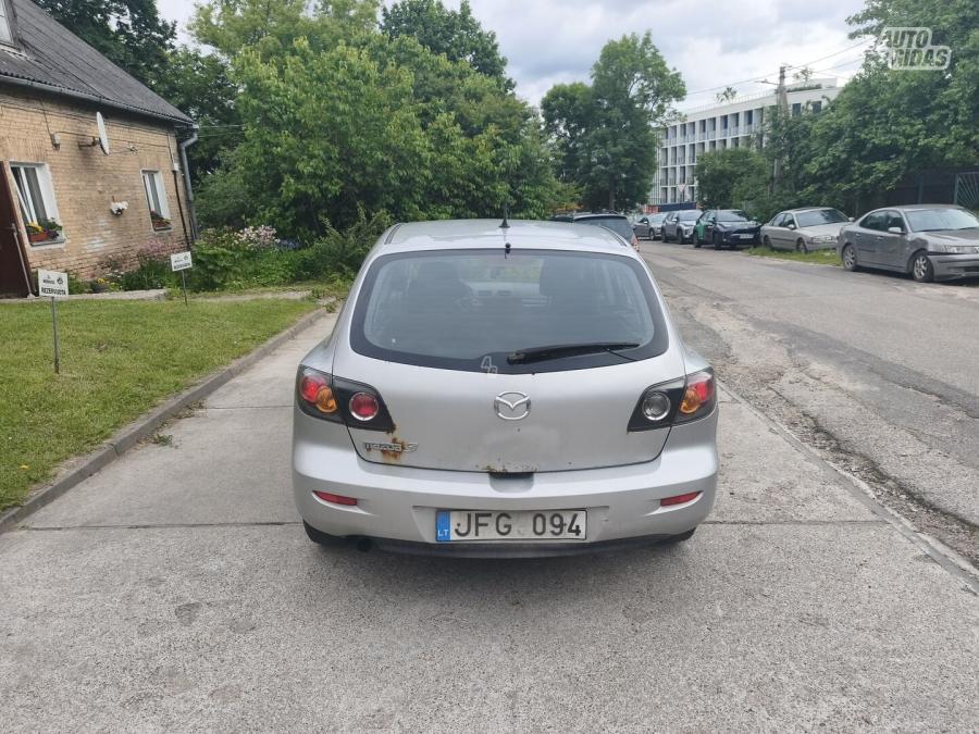 Мазда 3 2005 в Вильнюс, объемом двигателя 1.60 л и пробегом 222 тыс. км за 400 €, фото 5 на AUTOMOTO.COM.LV