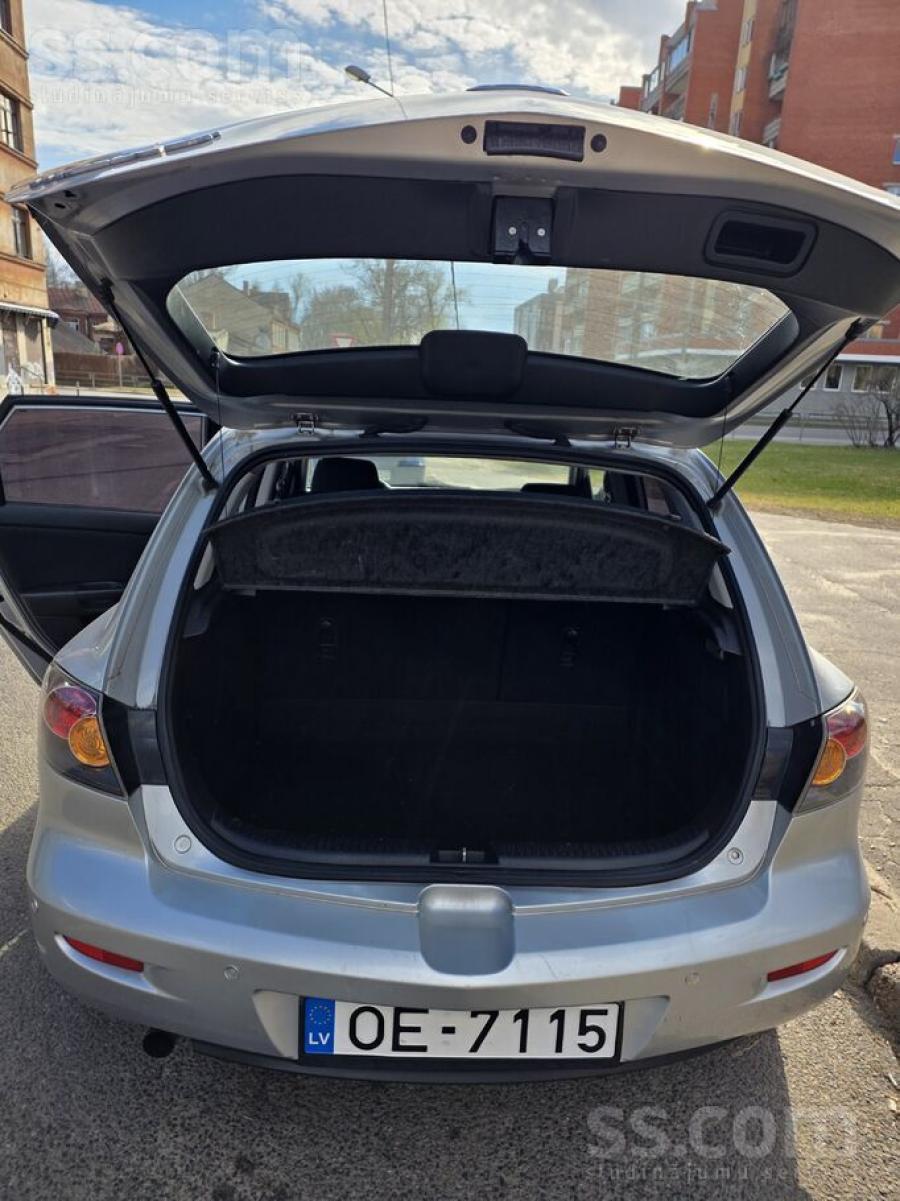 Mazda 3 2005 Rīga, ar dzinēja tilpumu 1.60 L un nobraukumu 196 tūkst. km par 1400 €, foto 10 vietnē AUTOMOTO.COM.LV