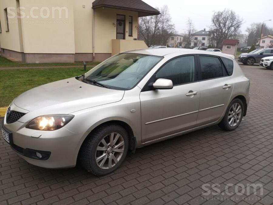 Mazda 3 2006 in Riga, with an engine capacity of 1.60 L and mileage of 161 thousand km for 1600 €, photo 1 on AUTOMOTO.COM.LV