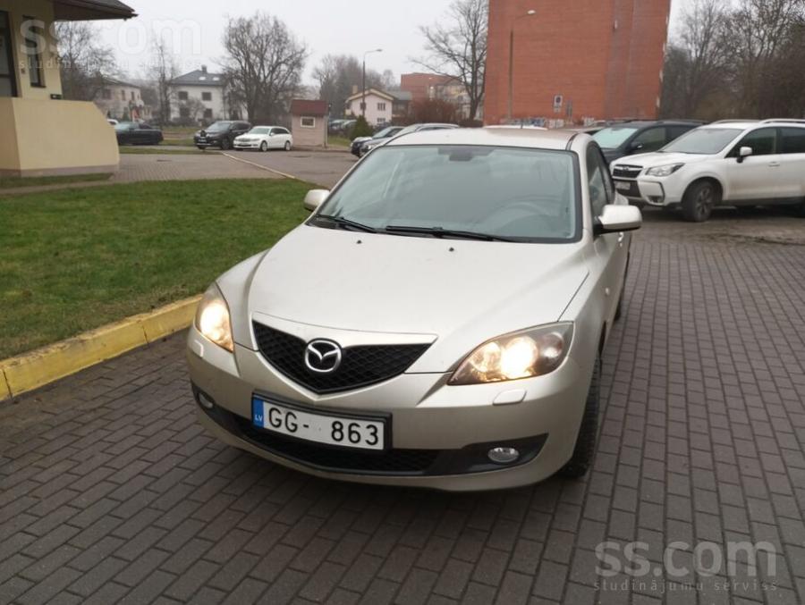 Mazda 3 2006 in Riga, with an engine capacity of 1.60 L and mileage of 161 thousand km for 1600 €, photo 2 on AUTOMOTO.COM.LV