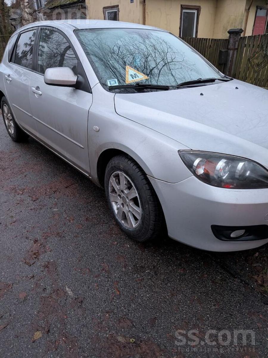 Mazda 3 2007 in Riga, with an engine capacity of 1.60 L and mileage of 238 thousand km for 650 €, photo 1 on AUTOMOTO.COM.LV