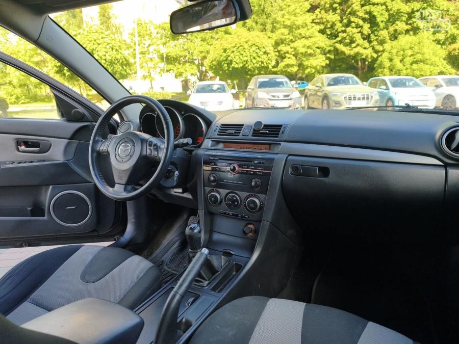 Mazda 3 2007 Viļņa, ar dzinēja tilpumu 1.60 L un nobraukumu 260 tūkst. km par 1200 €, foto 13 vietnē AUTOMOTO.COM.LV