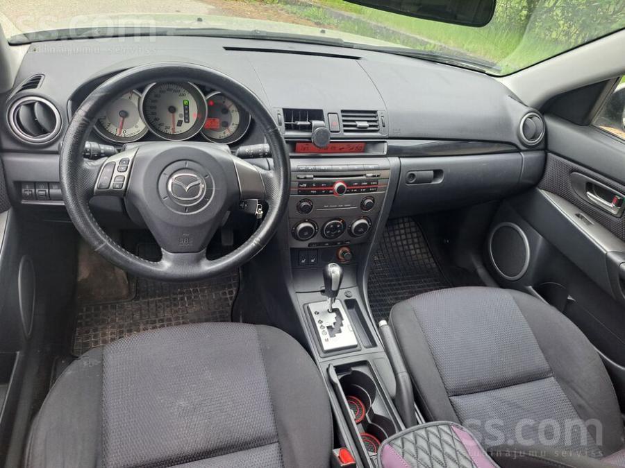 Mazda 3 2007 in Jekabpils, with an engine capacity of 1.60 L and mileage of 257 thousand km for 1300 €, photo 10 on AUTOMOTO.COM.LV