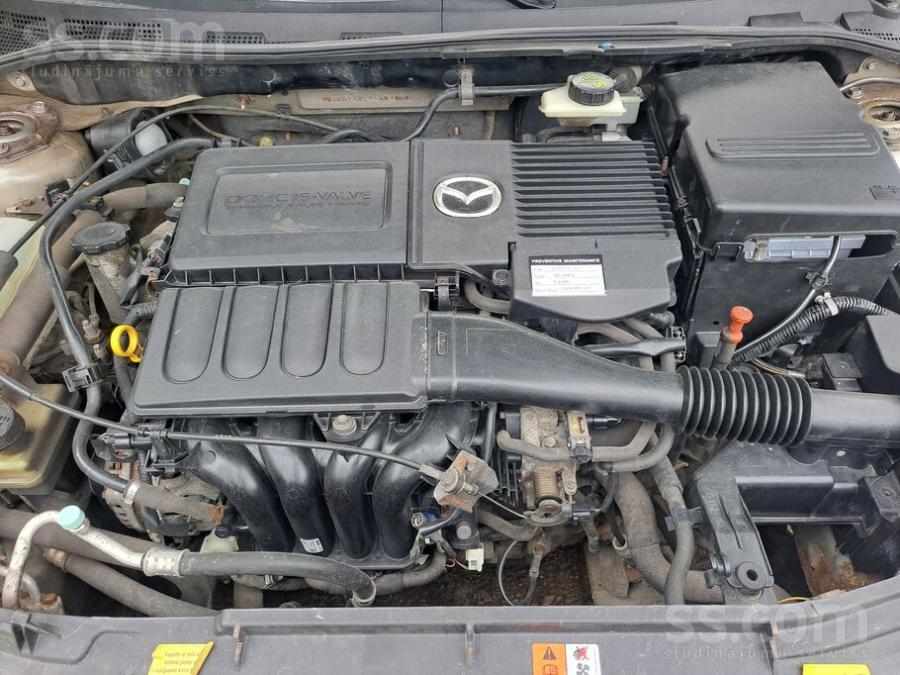 Mazda 3 2007 in Jekabpils, with an engine capacity of 1.60 L and mileage of 257 thousand km for 1300 €, photo 14 on AUTOMOTO.COM.LV