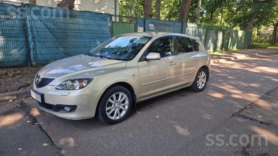 Mazda 3 2007 Rīga, ar dzinēja tilpumu 1.60 L un nobraukumu 163 tūkst. km par 1850 €, foto 1 vietnē AUTOMOTO.COM.LV