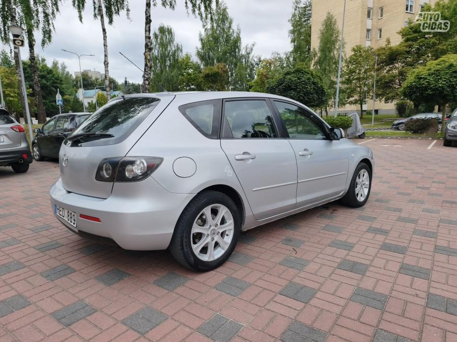 Mazda 3 2007 in Vilnius, with an engine capacity of 1.60 L and mileage of 280 thousand km for 1100 €, photo 6 on AUTOMOTO.COM.LV