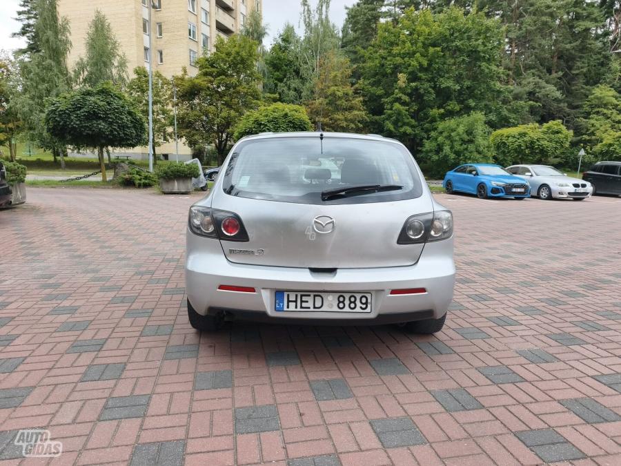 Mazda 3 2007 in Vilnius, with an engine capacity of 1.60 L and mileage of 280 thousand km for 1100 €, photo 7 on AUTOMOTO.COM.LV