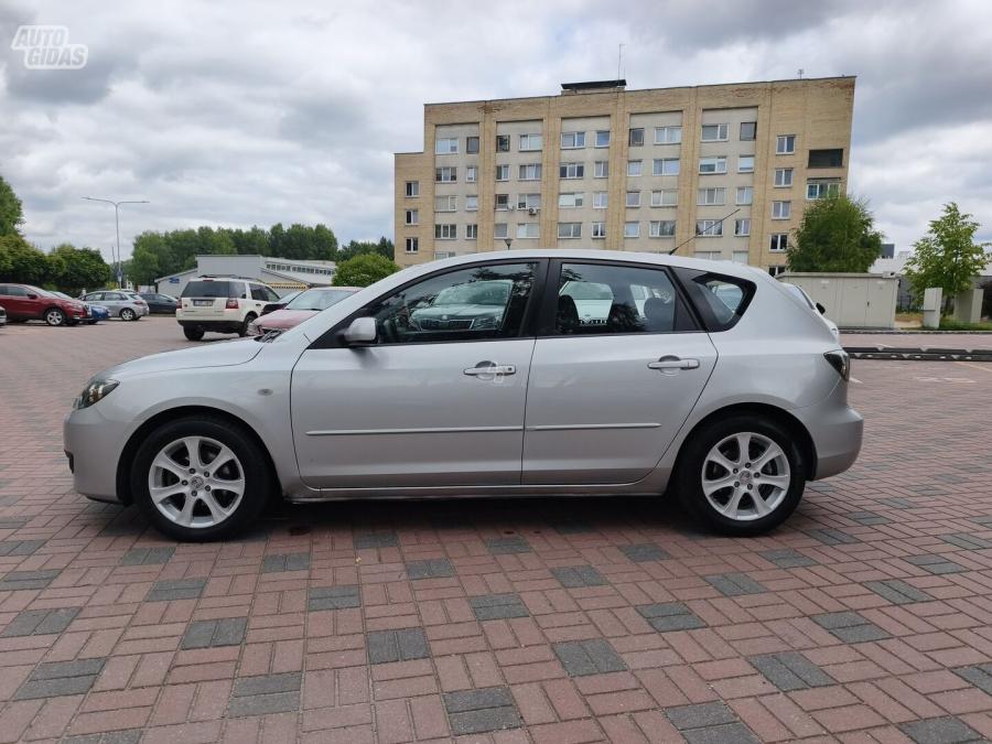 Mazda 3 2007 in Vilnius, with an engine capacity of 1.60 L and mileage of 280 thousand km for 1100 €, photo 9 on AUTOMOTO.COM.LV