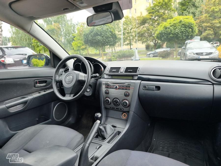 Mazda 3 2007 in Vilnius, with an engine capacity of 1.60 L and mileage of 280 thousand km for 1100 €, photo 12 on AUTOMOTO.COM.LV
