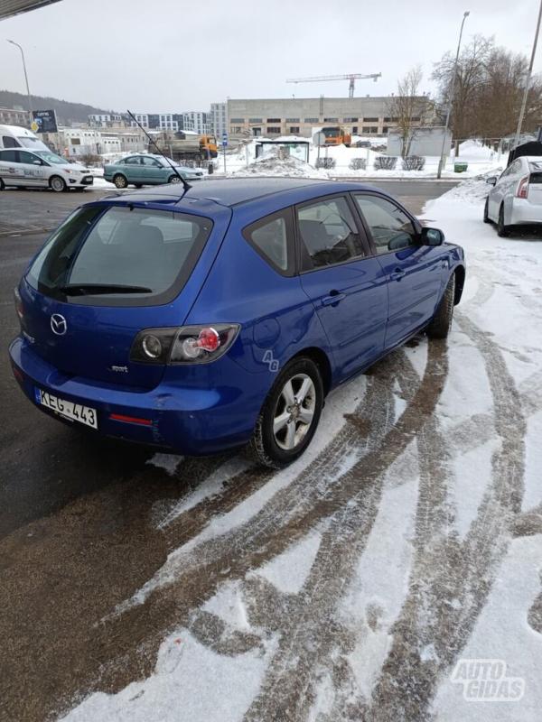 Mazda 3 2008 in Vilnius, with an engine capacity of 1.60 L and mileage of 368 thousand km for 550 €, photo 3 on AUTOMOTO.COM.LV