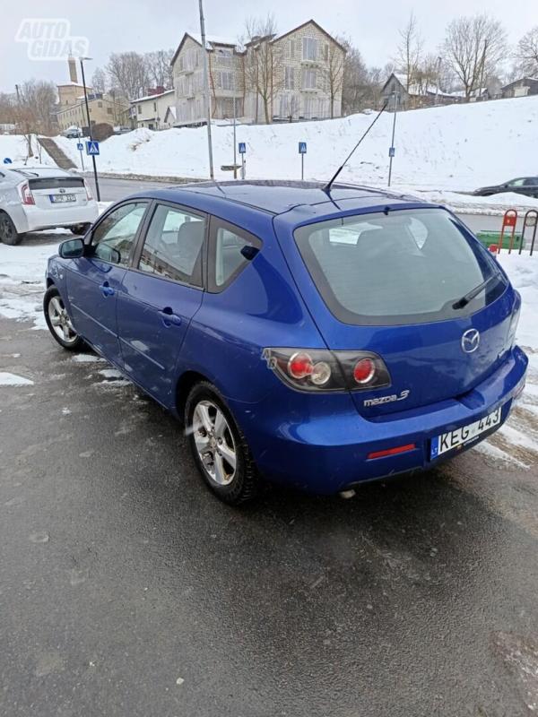 Mazda 3 2008 in Vilnius, with an engine capacity of 1.60 L and mileage of 368 thousand km for 550 €, photo 4 on AUTOMOTO.COM.LV