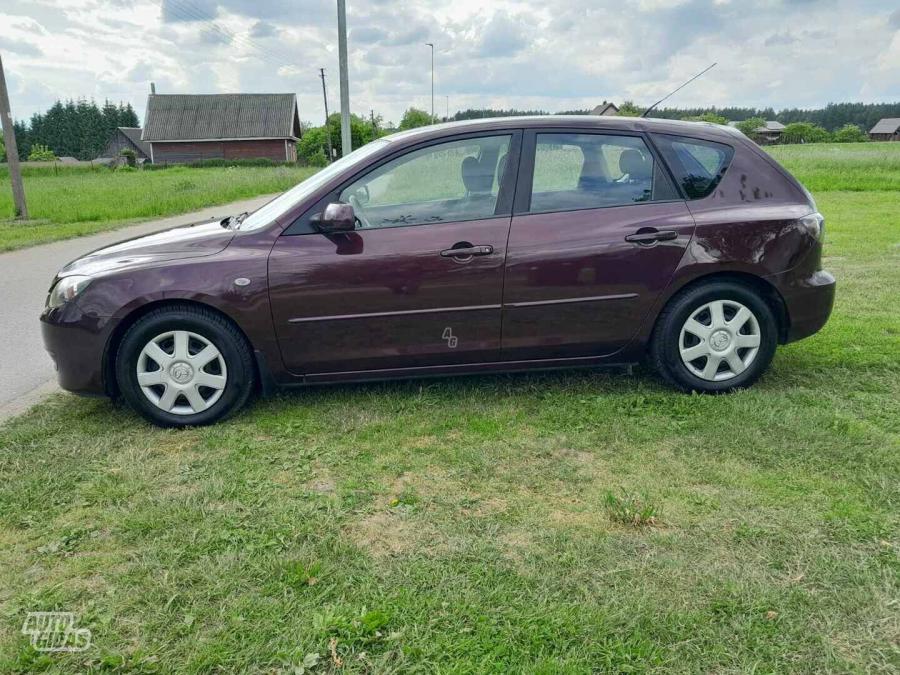 Mazda 3 2008 in Vilnius, with an engine capacity of 1.60 L and mileage of 159 thousand km for 1500 €, photo 4 on AUTOMOTO.COM.LV