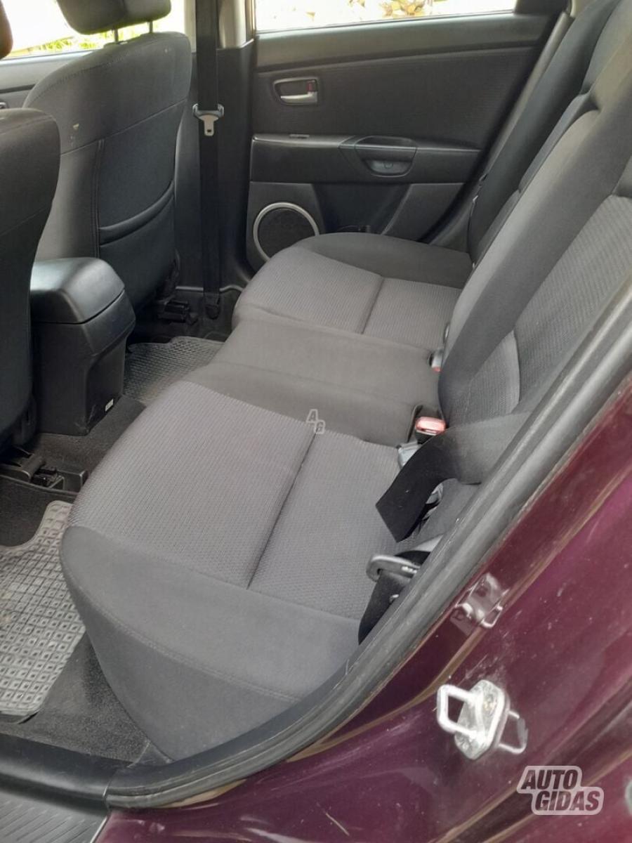 Mazda 3 2008 in Vilnius, with an engine capacity of 1.60 L and mileage of 159 thousand km for 1500 €, photo 11 on AUTOMOTO.COM.LV