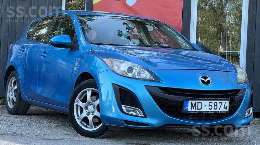 Mazda 3 2009 in Riga, with an engine capacity of 1.60 L and mileage of 333 thousand km for 1590 €, photo 1 on AUTOMOTO.COM.LV