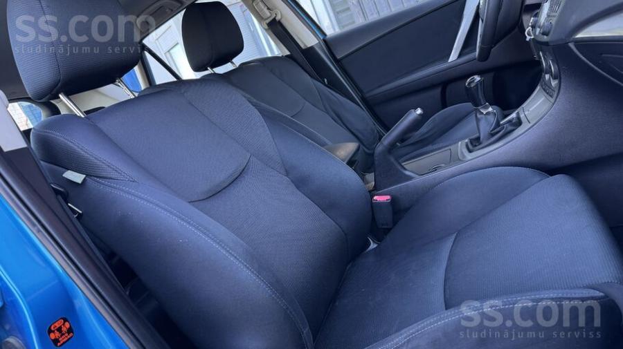 Mazda 3 2009 in Riga, with an engine capacity of 1.60 L and mileage of 333 thousand km for 1590 €, photo 17 on AUTOMOTO.COM.LV