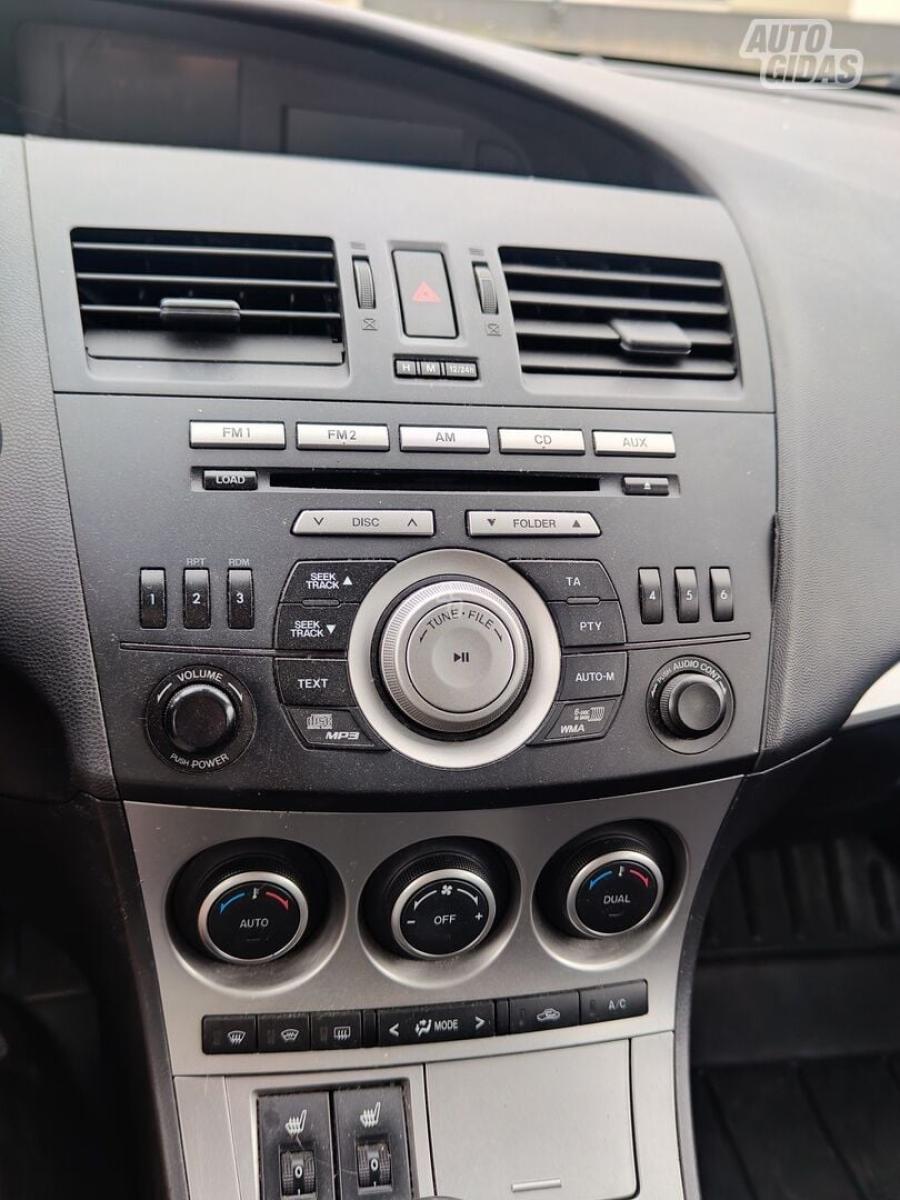 Mazda 3 2011 Viļņa, ar dzinēja tilpumu 1.60 L un nobraukumu 146 tūkst. km par 1500 €, foto 9 vietnē AUTOMOTO.COM.LV